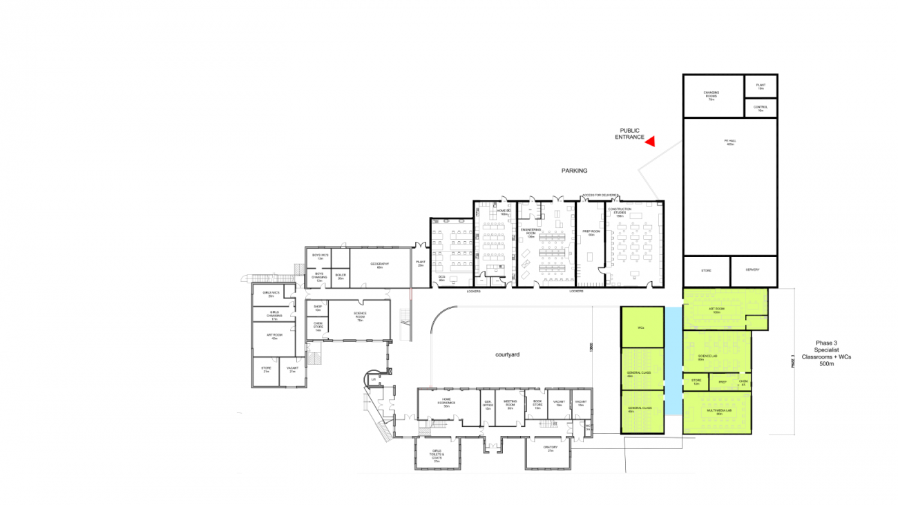 School buildings project - SJCC